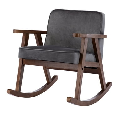 Nursery Rocking Accent Chair Teddy Upholstered Glider Accent Chair ...