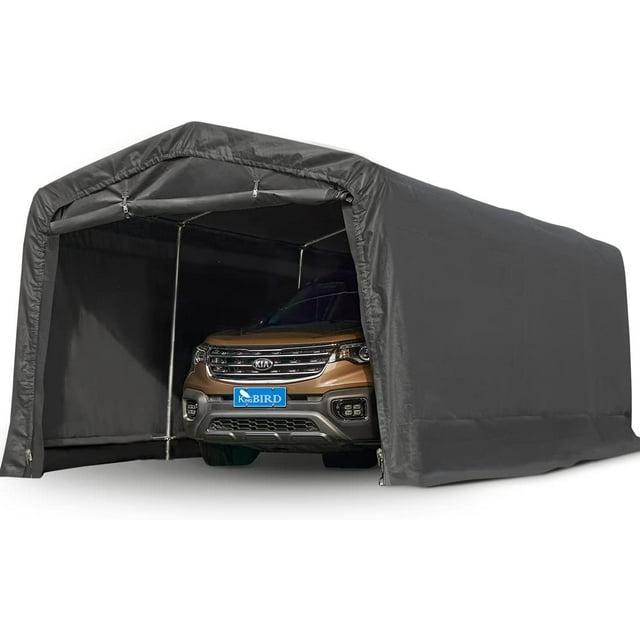 KING BIRD 10' x 20' Heavy Duty Anti-Snow Carport Outdoor Instant Garage ...