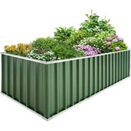 Best Choice Products 6x3x2ft Outdoor Metal Raised Garden Bed, Planter ...