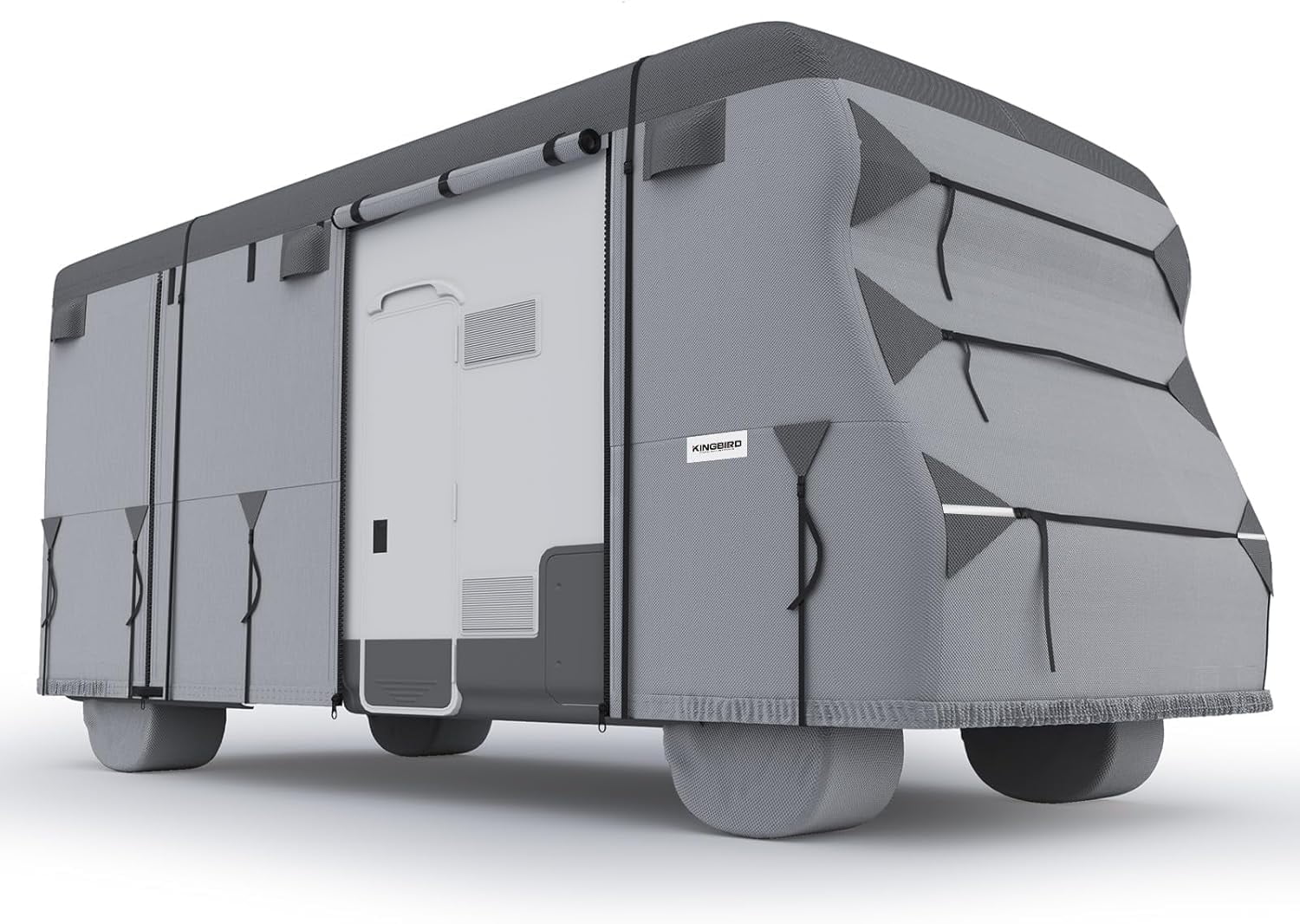 KING BIRD 29’-32' Oxford Fabric Class C RV Cover, 600D Oxford Camper ...