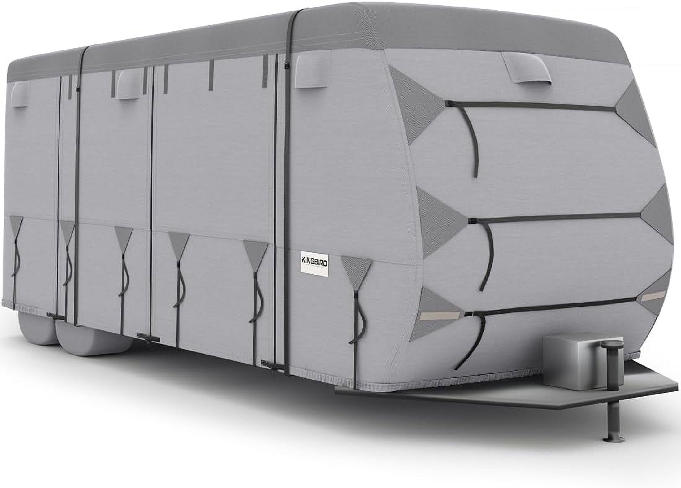 KING BIRD Rip-Resistant 600D Top Heavy Duty Travel Trailer Camper RV ...