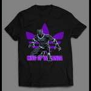 KING OF WAKANDA BLACK PANTHER TRIBAL TREFOIL SHIRT - Walmart.com