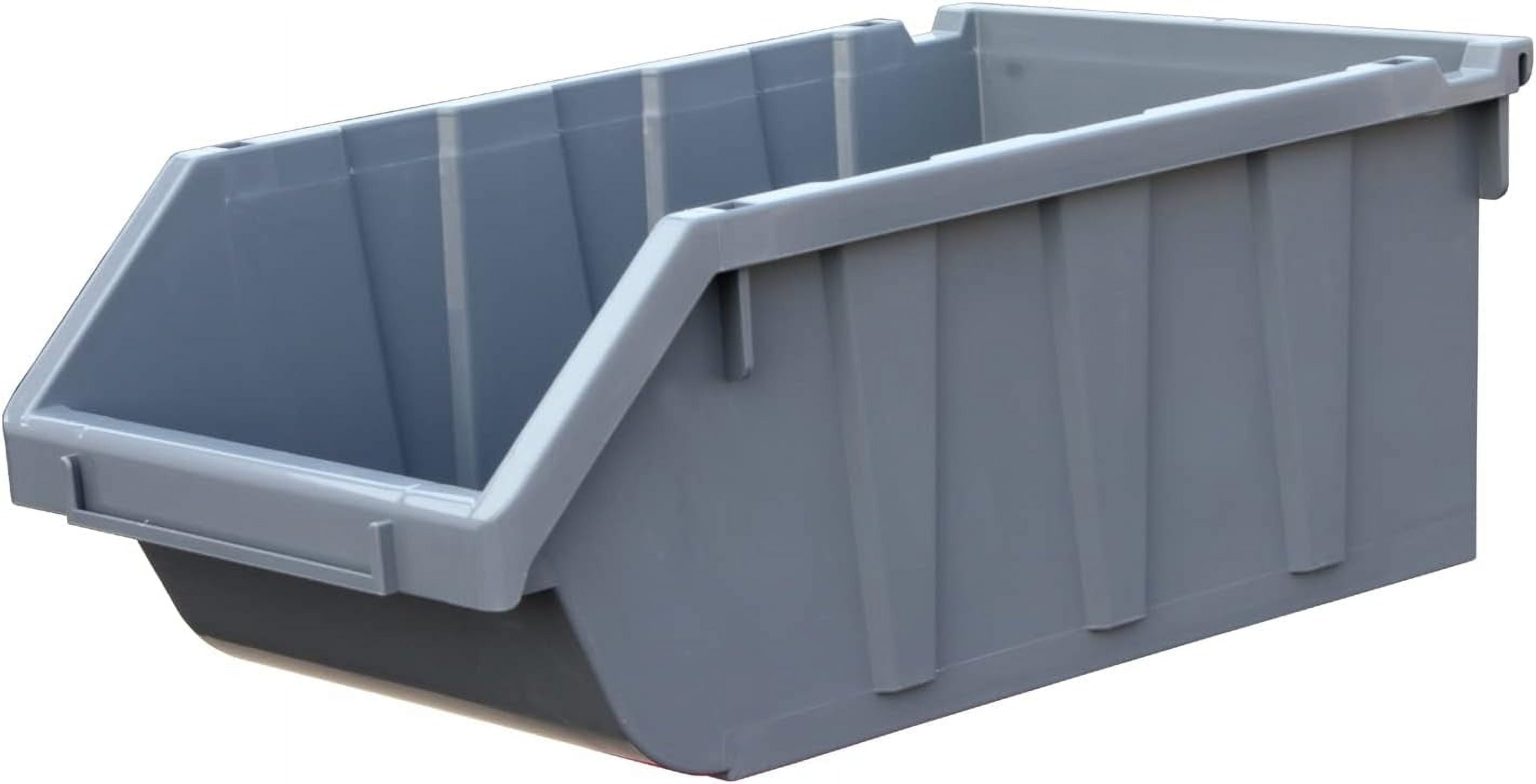 KING'S RACK - BIN - 10" Wide x 15" Long x 6" High - 6 Pack - Walmart.com