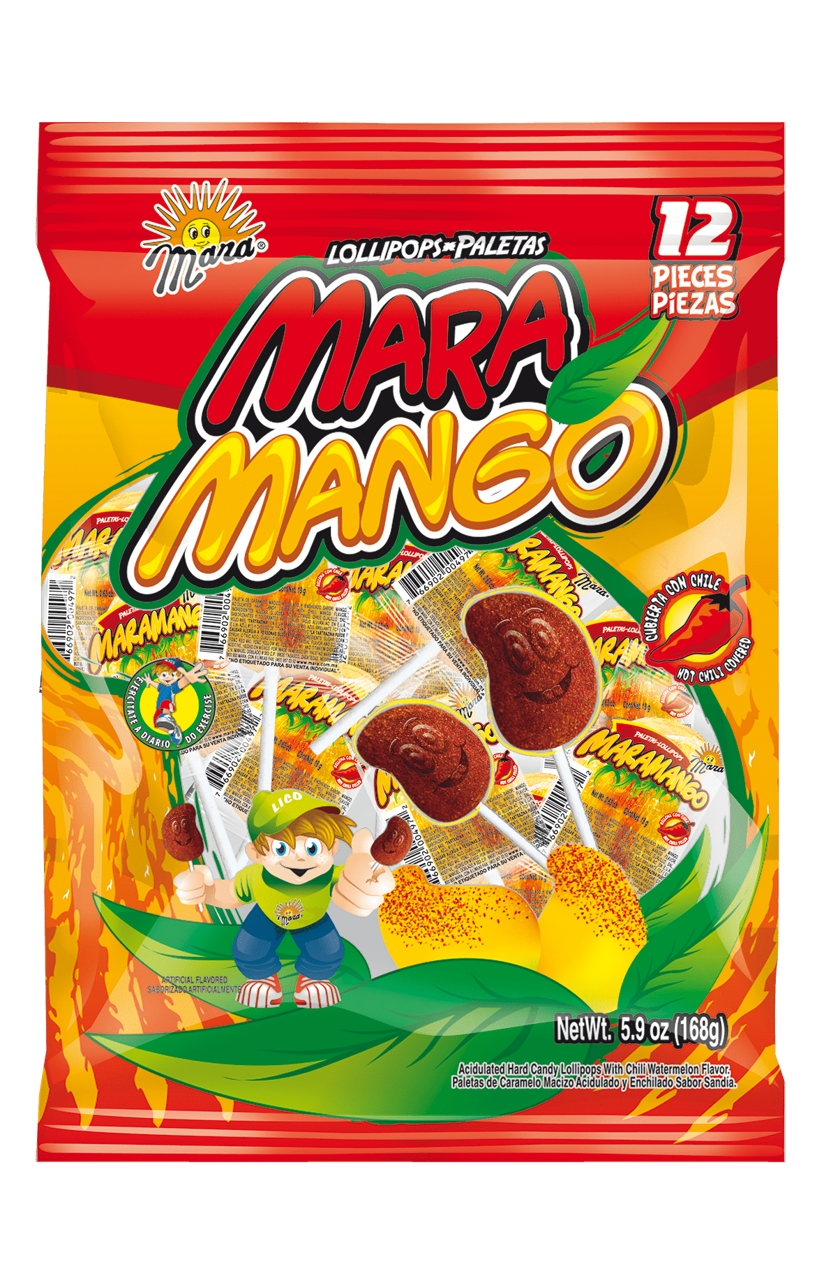 KING SIZE MARA MANGO W/CHILE - Walmart.com