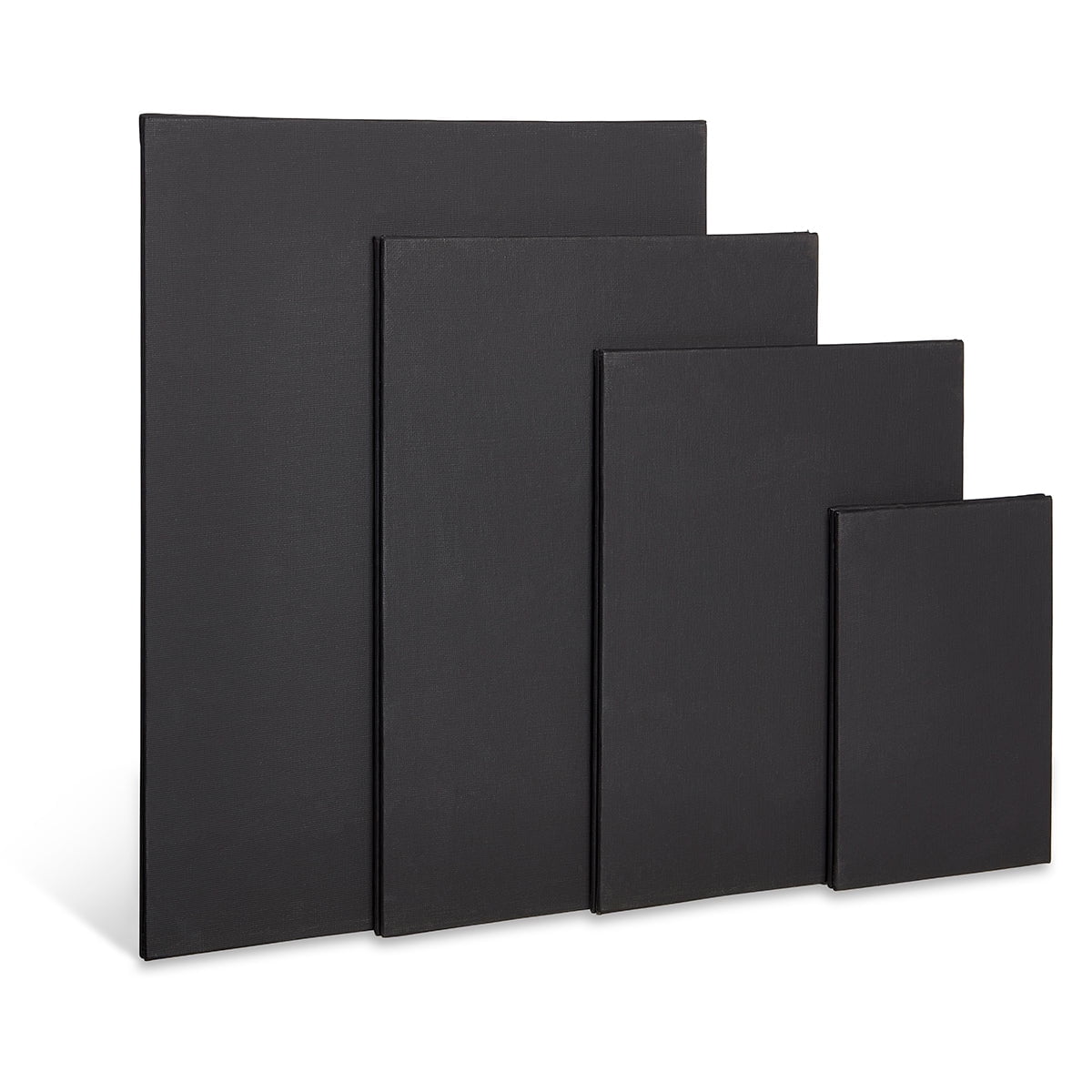 KINGART® Black Canvas Panels, Classic, Multiple Sizes, 8-Pack (2 ea. of ...