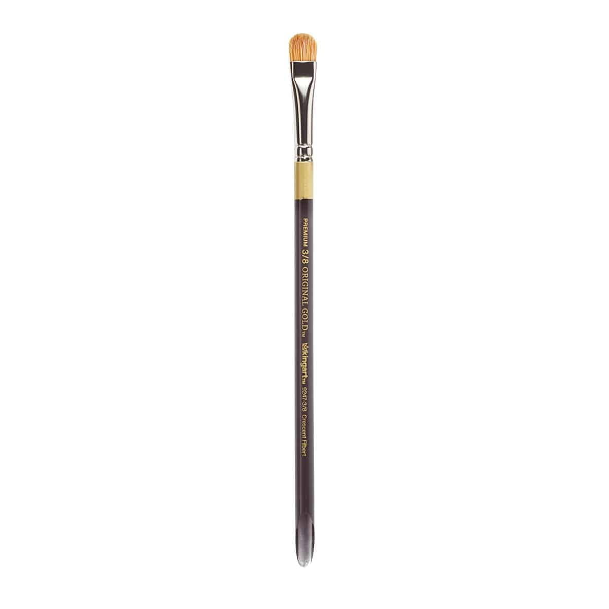 KINGART® Original Gold® Premium 9247 Crescent Filbert Series Artist ...