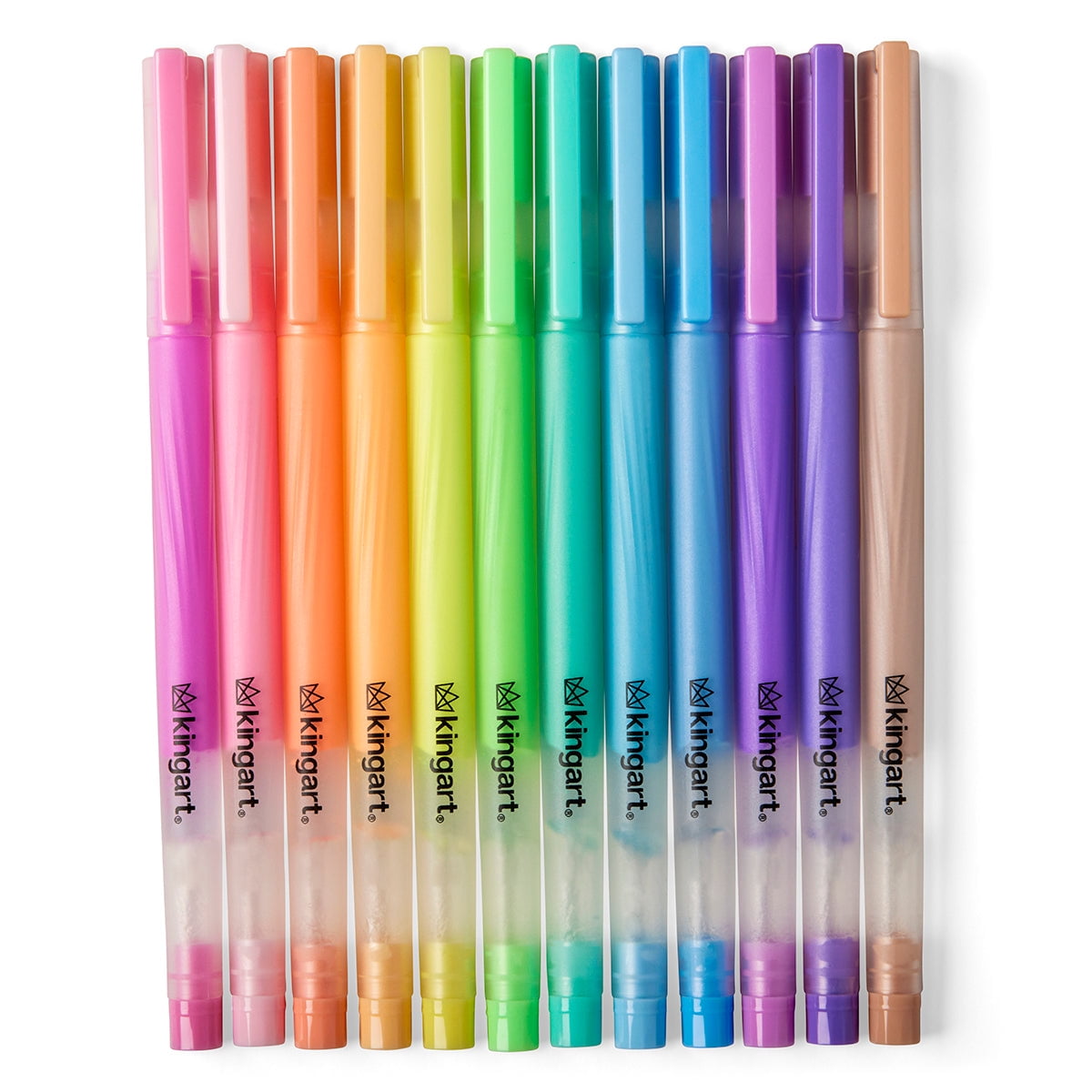 KINGART® Pastel & Opaque Gel Pens, Scrapbook, Journals, or Drawing ...