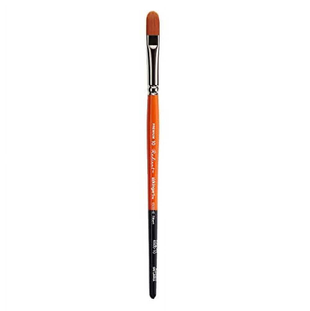KINGART® Radiant™ 6500 Filbert Series Premium Golden Synthetic Brushes ...