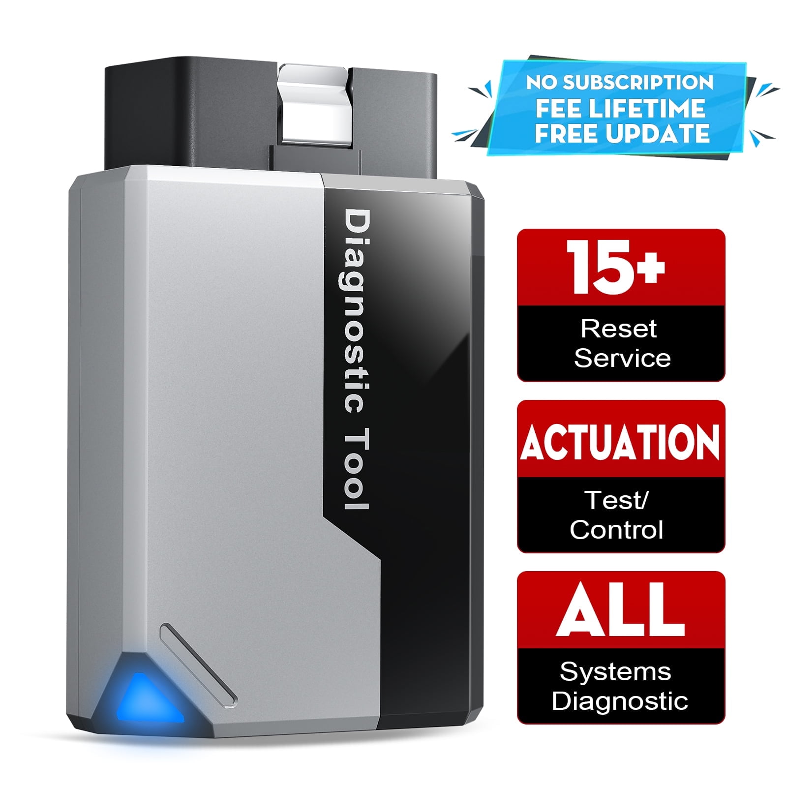 KINGBOLEN Ediag Elite OBD2 Bluetooth Car Scanner, Bi-Directional Control Scan Tool for iOS ...