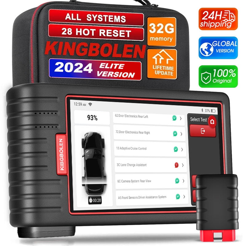 KINGBOLEN S6 OBD2 Scanner Professional Full System OBD2 Diagnostic Tool ...