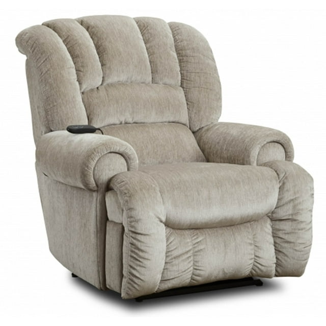 KINGCOMFORT King of Comfort Hercules Big Man Power Wallsaver Recliner, 48H x 45W x 47D inches ...