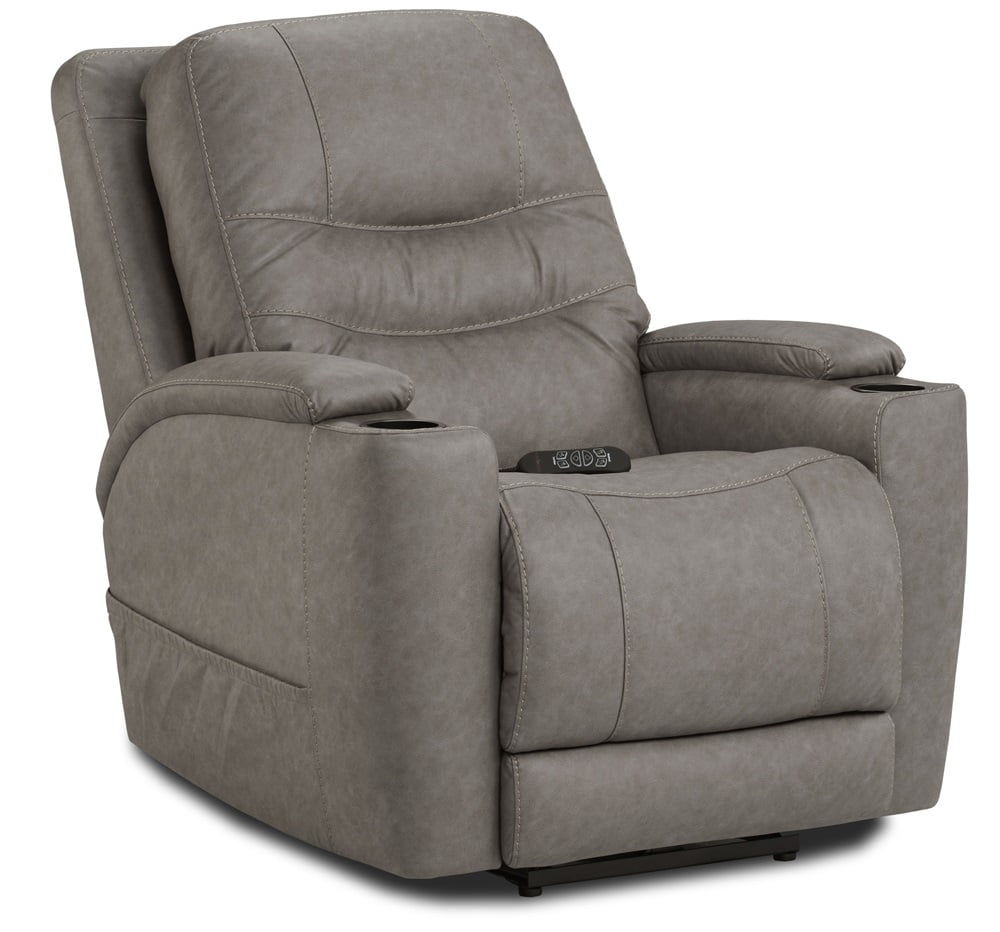 KINGCOMFORT King of Comfort Reese Power Headrest Recliner, 350 Lbs ...
