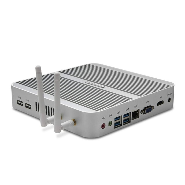 KINGDEL Fanless Mini Desktop Computer, Mini PC with core i5 CPU, 16GB ...
