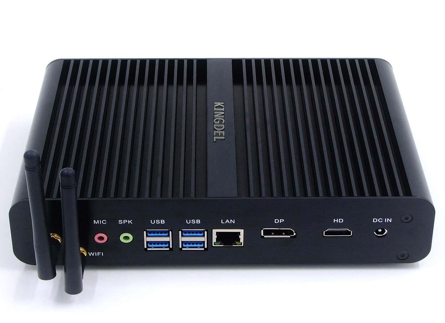 KINGDEL NC860 Fanless Mini PC, Powerful Nettop Computer, Core i7-8550U ...