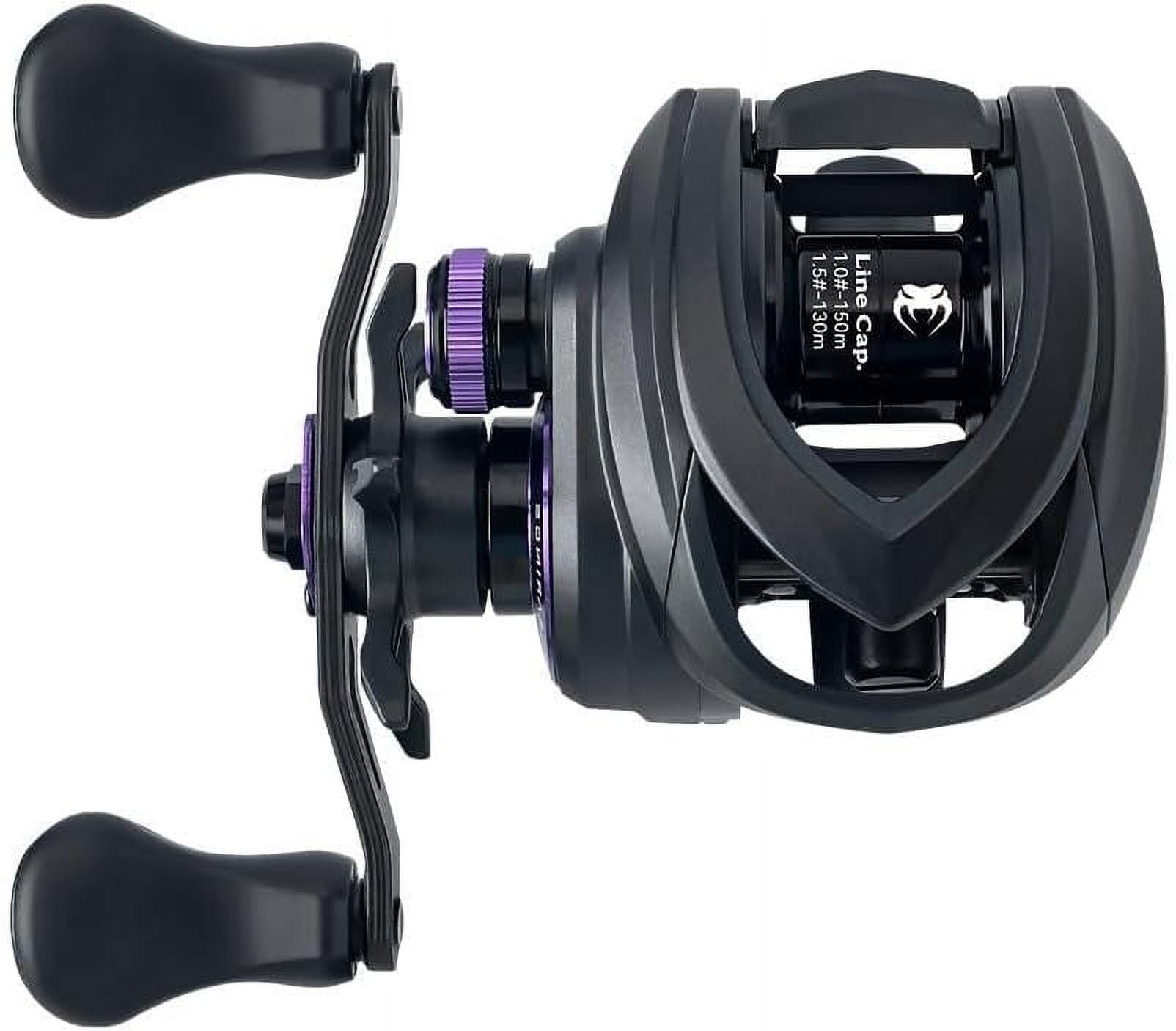 KINGDOM Baitcasting Reel 7.6:1 Gear Ratio 4.6 kg, Right Hand ...