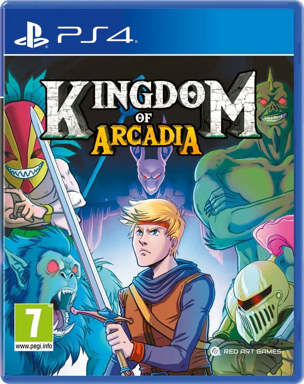 KINGDOM OF ARCADIA [RED ART GAMES] - PlayStation 4, Brand New - Walmart.com