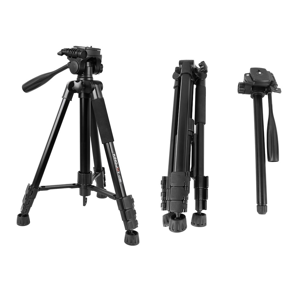 KINGJOY Camera Tripod Professional Video Camera Stand or SLR DSLR ...