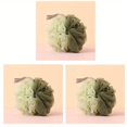 Kingoos 3pc Exfoliating Shower Loofah Puffs Spa Mesh Bath Sponge Balls