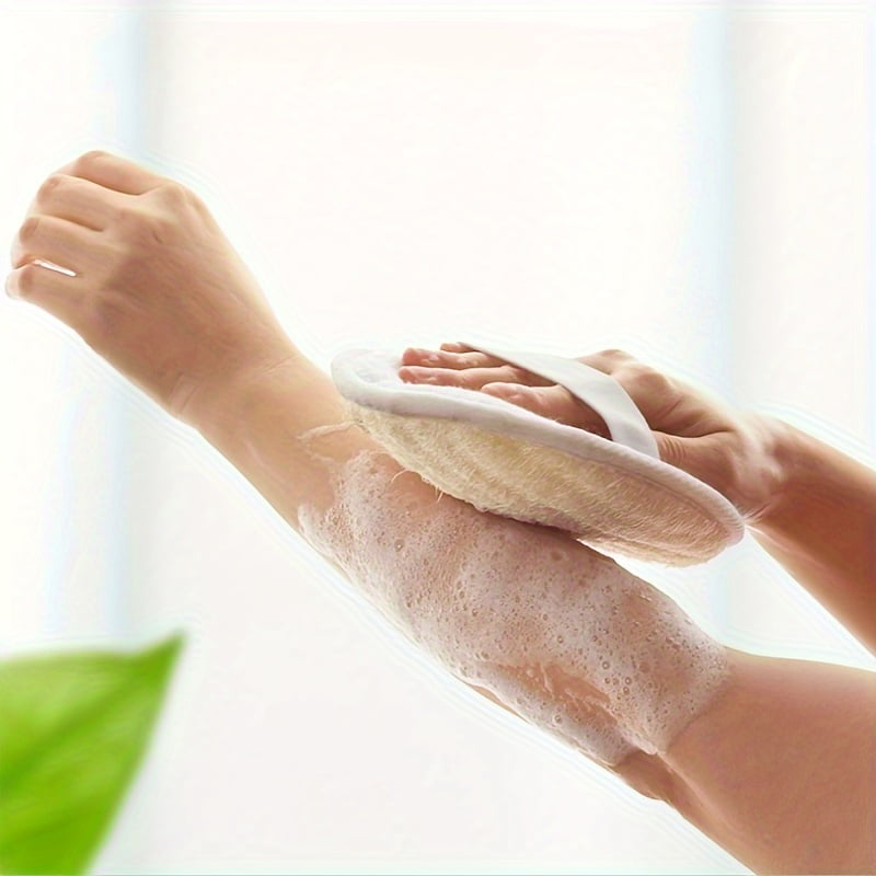 KINGOOS Premium Egyptian Loofah Sponge Bath Scrubber Soft Side for ...
