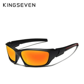 Python 11693 Sunglasses Matte Black/Blue - Walmart.com