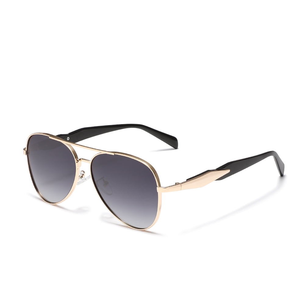 KINGSEVEN Stylish Alloy Frame Sunglasses Pilot Style Design UV400 ...