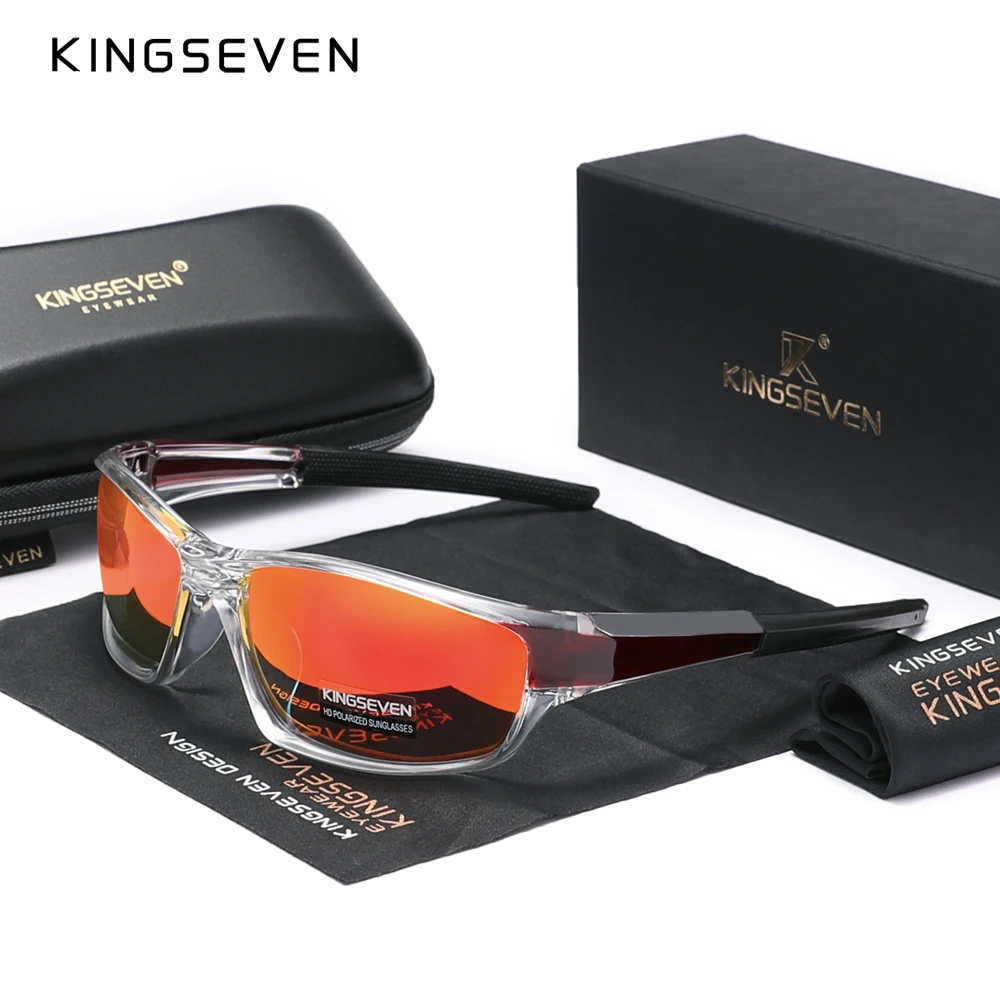 KINGSEVEN Trend Cycling Men's Sports Polarized Sunglasses Women UV400 ...