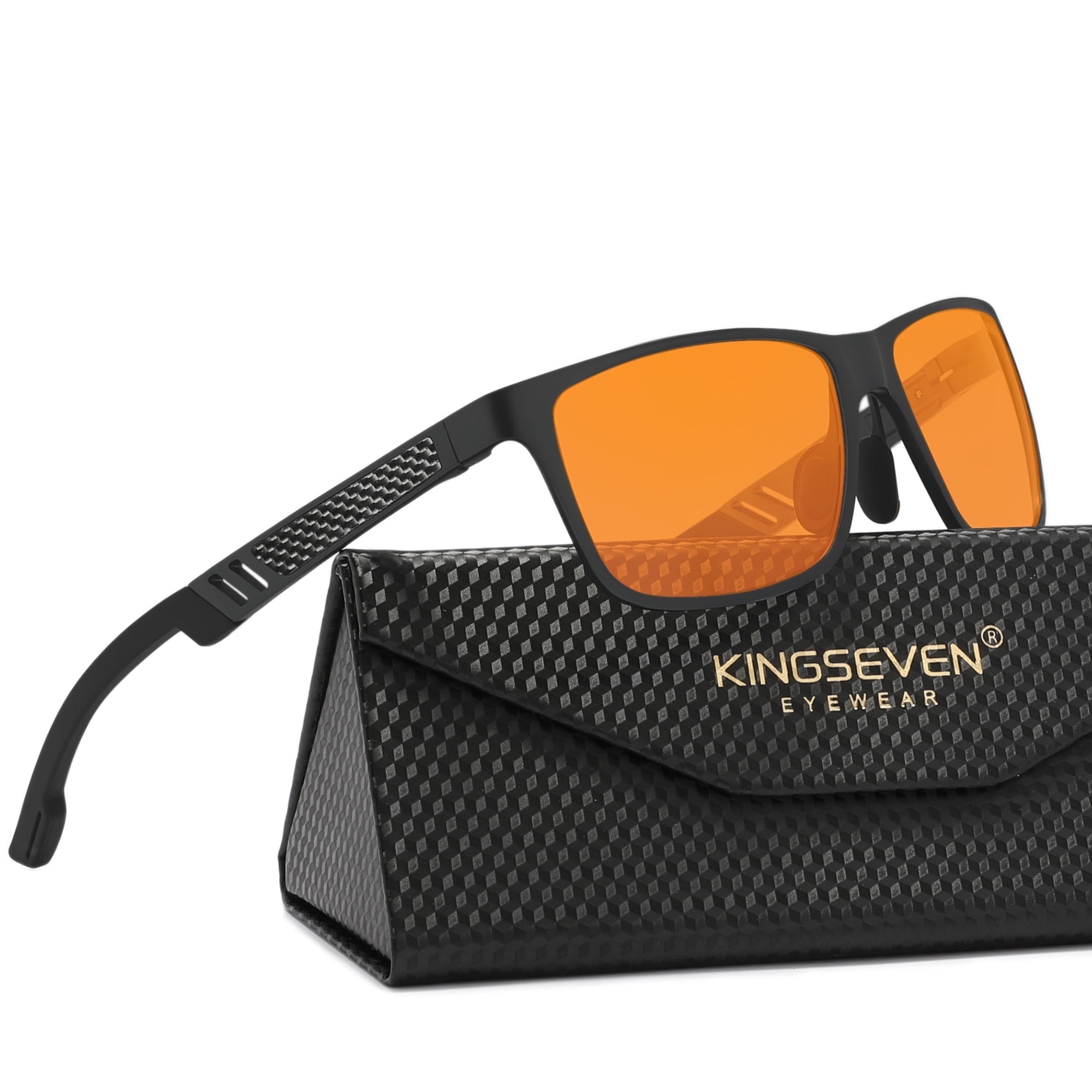 KINGSEVEN unisex anti blue light glasses, designed for office games and ...
