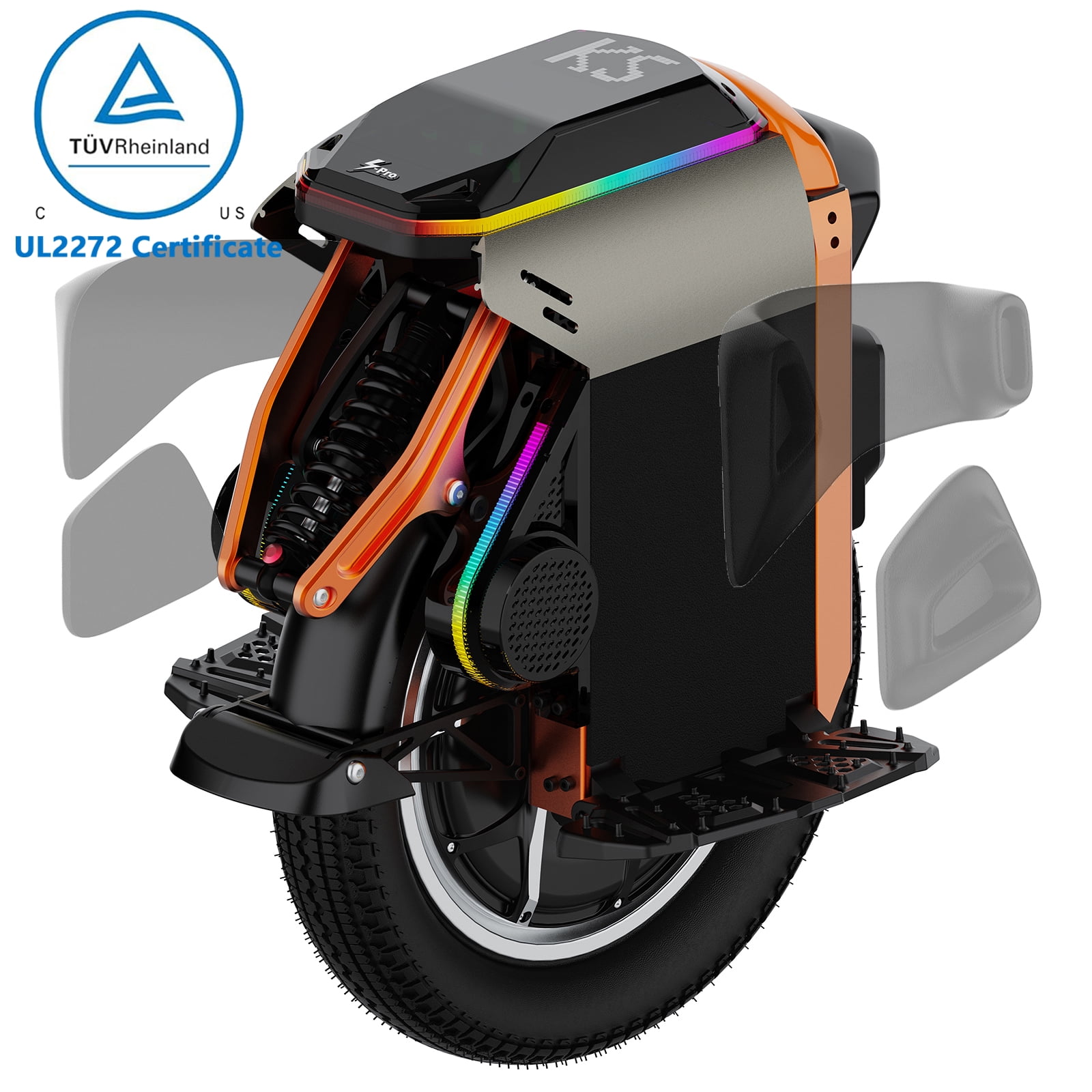 KINGSONG S16PRO Electric Unicycle Self Balancing Scooters for Adults ...