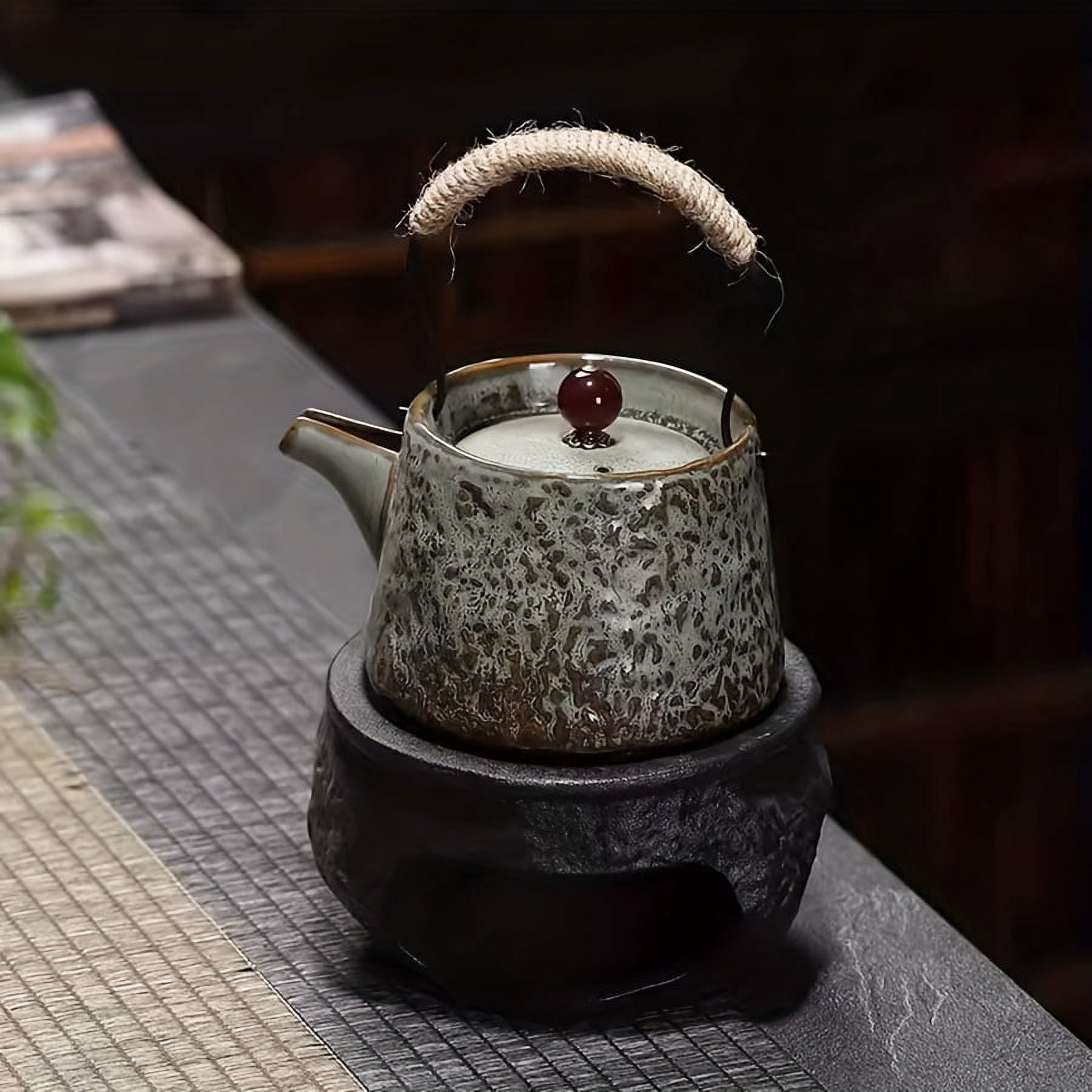 KINGSS 1 Set Chinese Tea Set Travel Tea Set Outdoor Equipment Ceramic ...