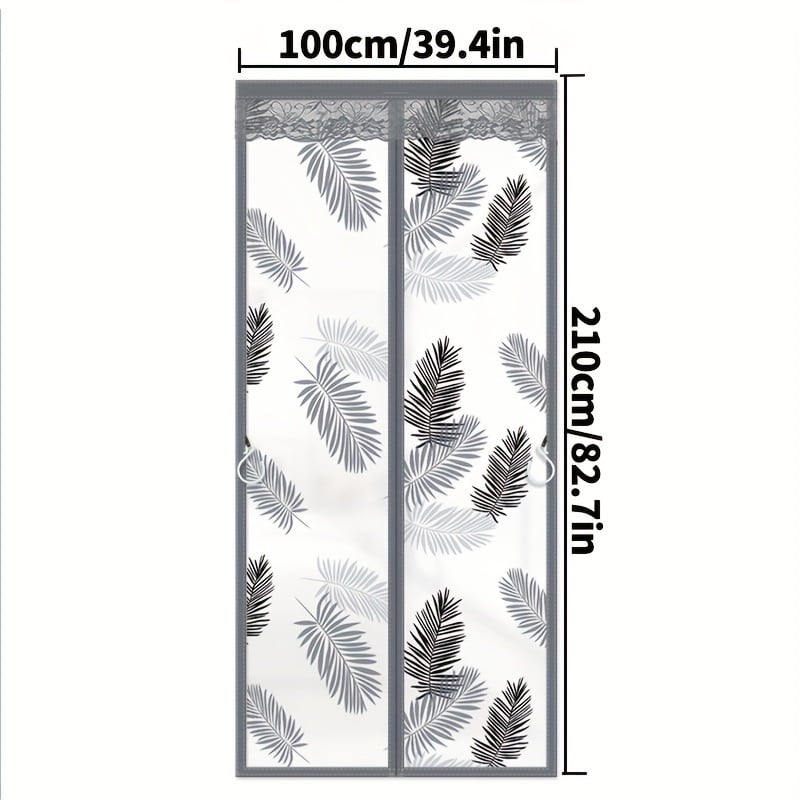 KINGSS Magnetic Door Curtain Garden Style Printed For Light ...