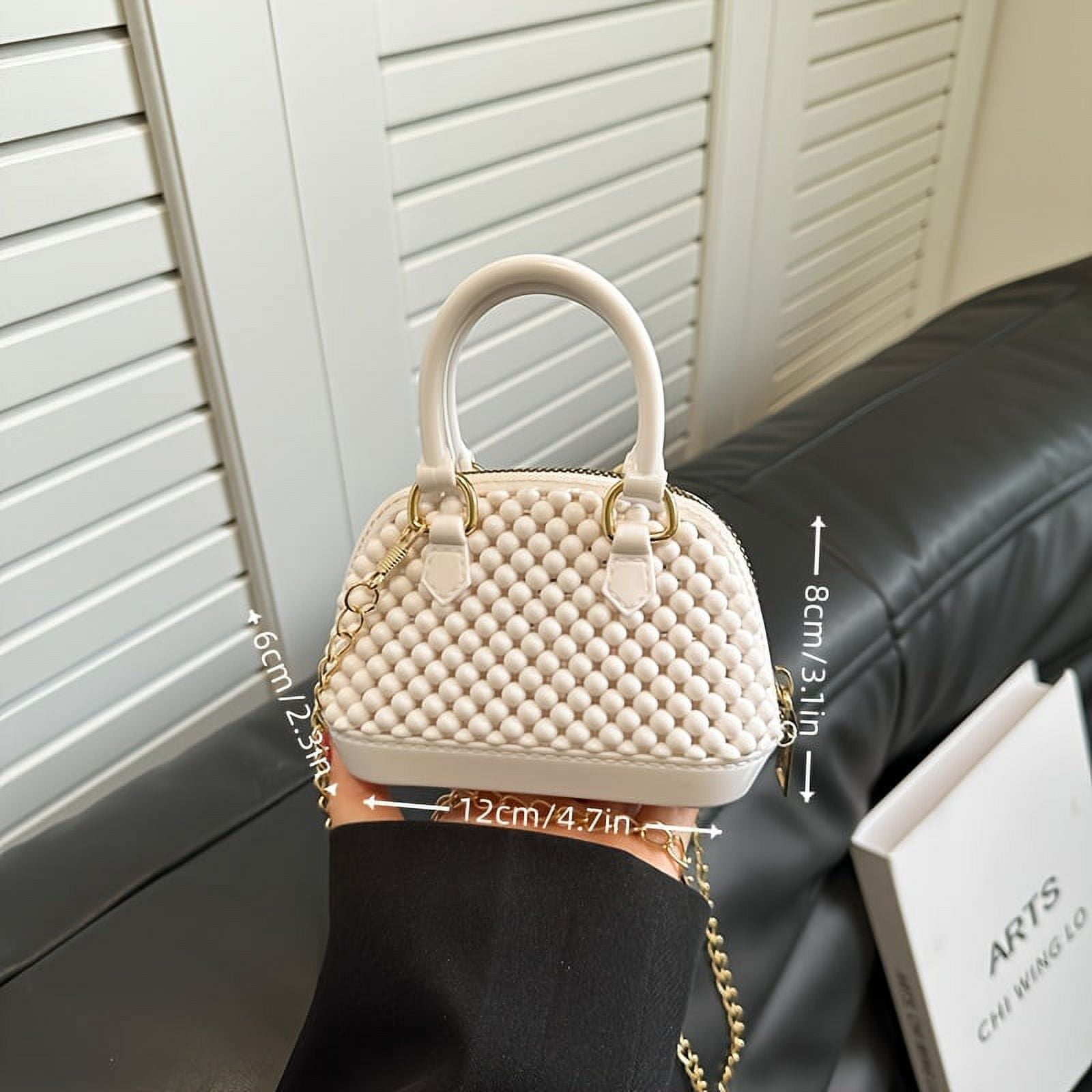 KINGSS New Style Chain Bag Beach Vacation Shell Bag Little Girl Candy ...