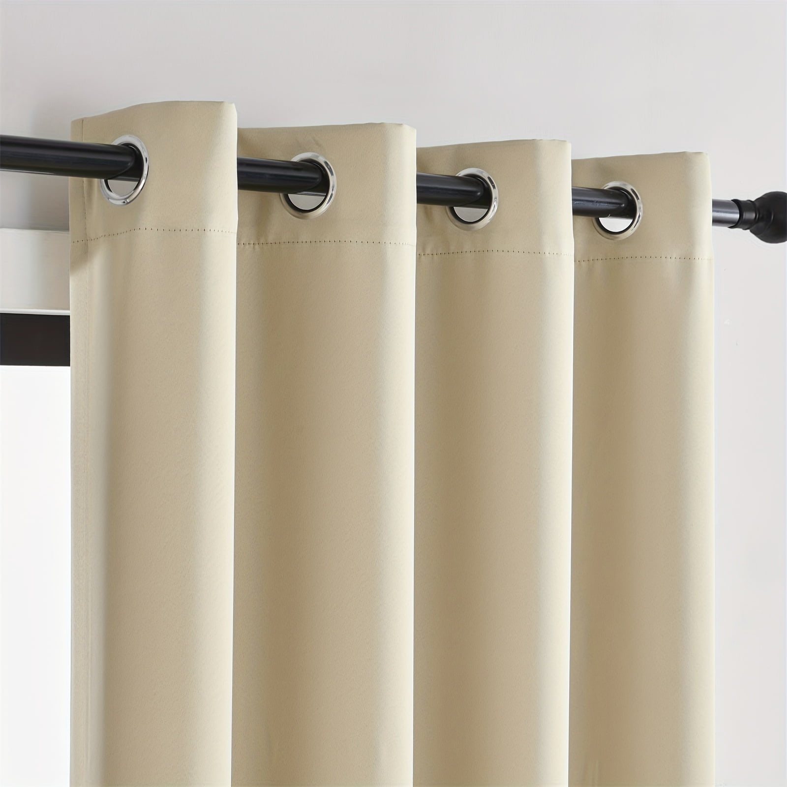 KINGSS Panels Total Shade Patio Door Curtain Heavy-Duty Full Light ...