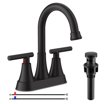 OakBrook Essentials Single Handle Lavatory Pop-Up Faucet, Chrome ...