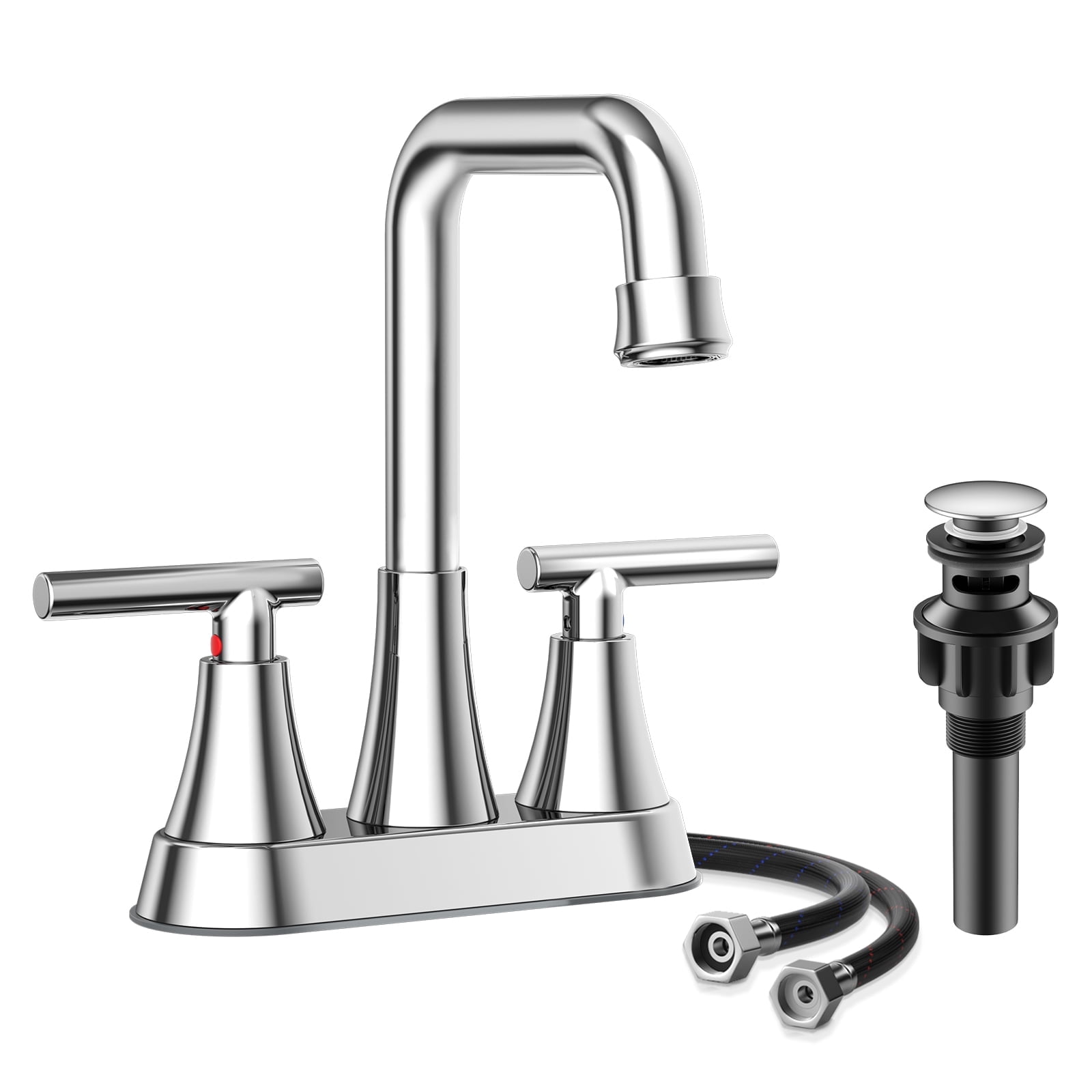 Bathroom Faucet With Pop Up Drain