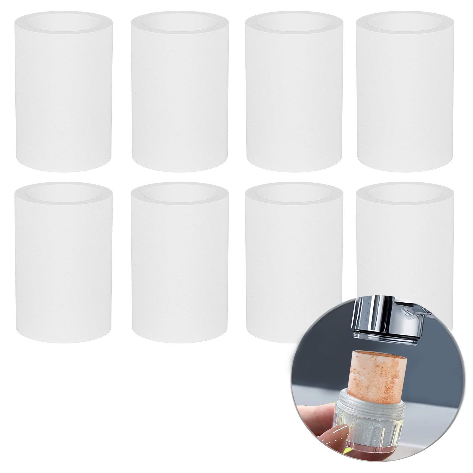 KINGTACK Faucet Extender Aerator Filter Cotton, 1.2Inch Diameter, High ...