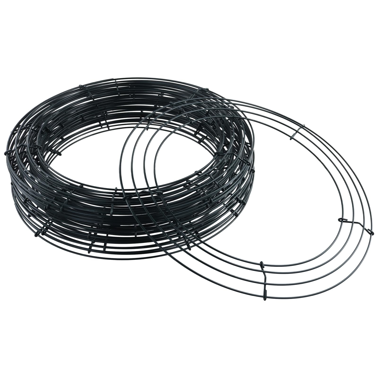 KINJOEK 15 Pack 12 Inch Wire Wreaths Frames, Wreath Forms Wreath Rings ...