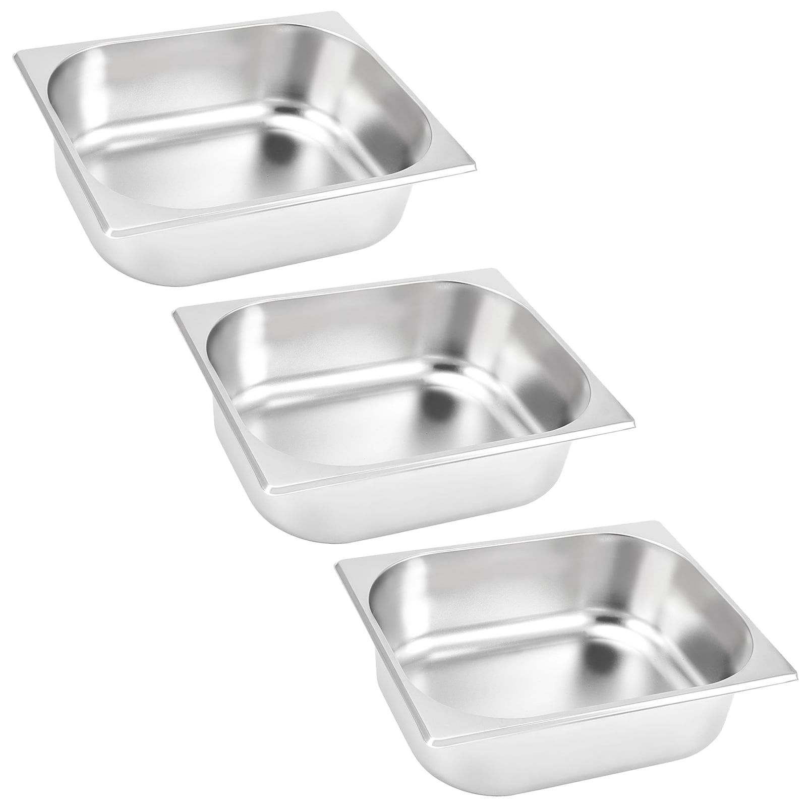 KINJOEK Heavy Duty 1/2 Size Stainless Steel Steam Table Pan, Restaurant ...