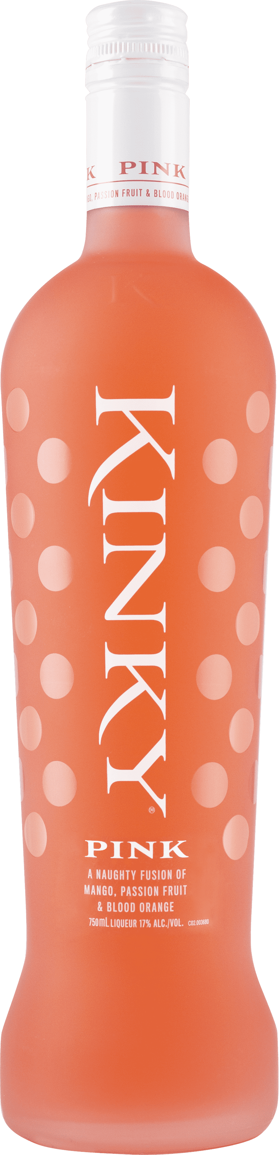 Kinky Liqueurs Pink, Vodka, 34 Proof, 750ml Glass Bottle, 25.4 fl oz ...