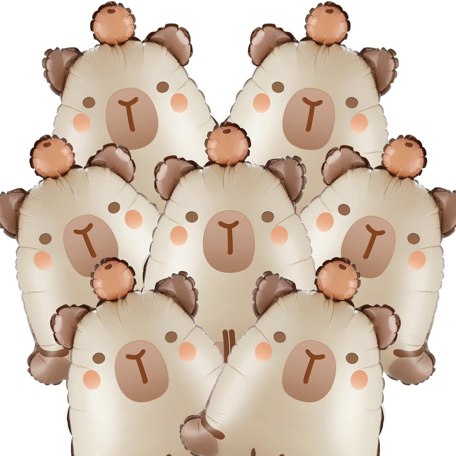 KINNO 12 Pcs 24inch Capybara Birthday Party Decorations Capybara ...