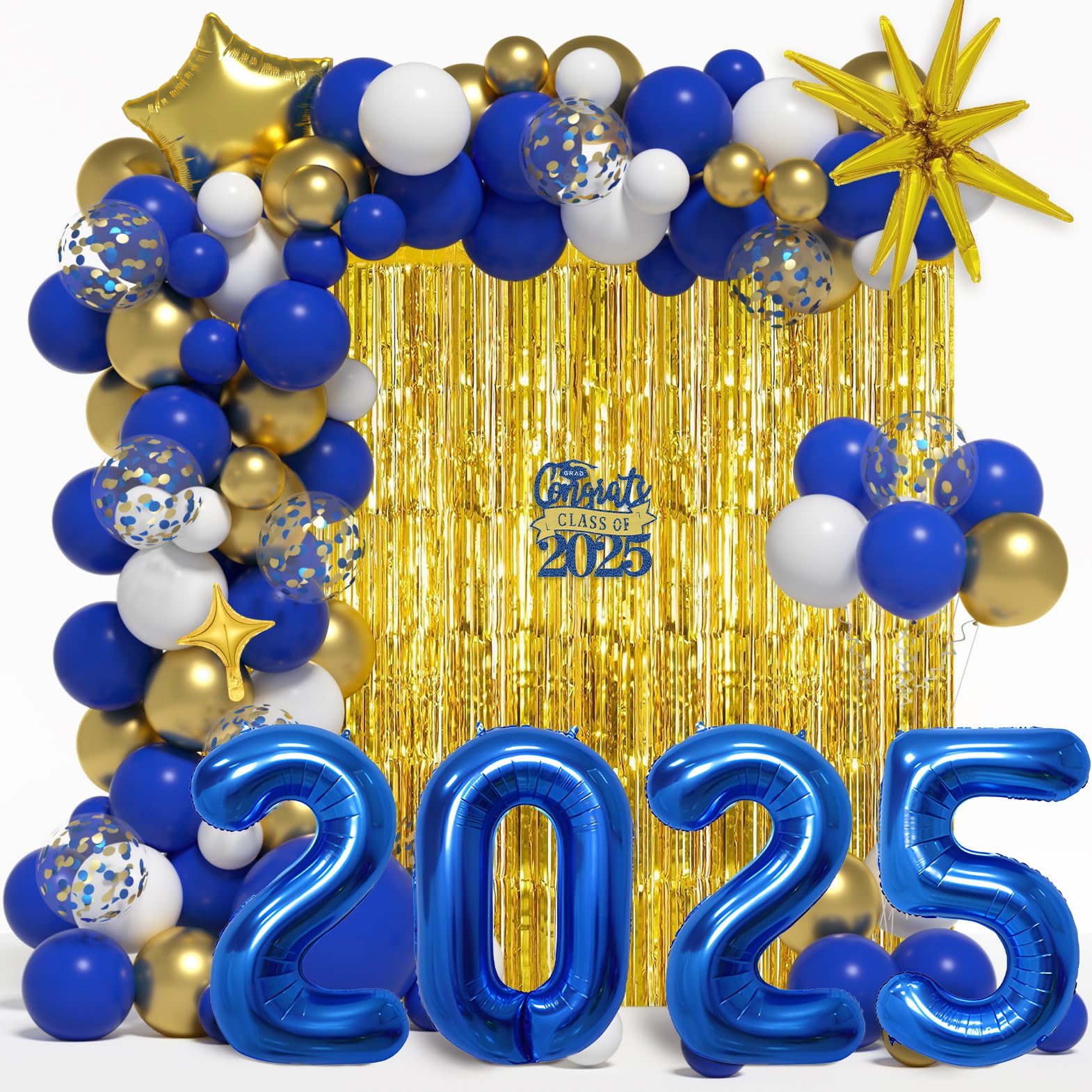 KINNO Graduation Balloon Garland Arch Kit for Graduation Decorations ...