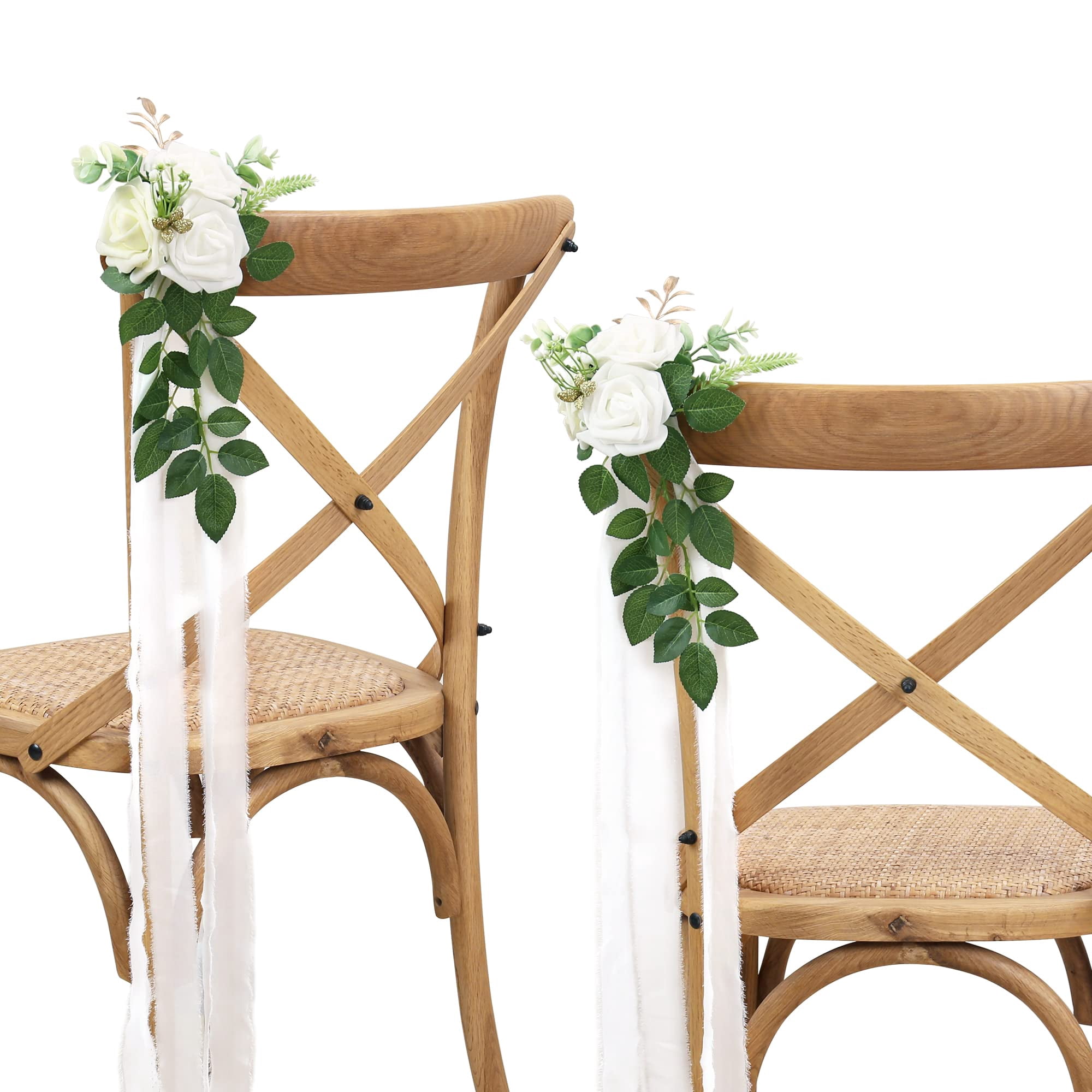 KINNO Wedding Aisle Decorations for Wedding Ceremony Set of 10 Pew ...