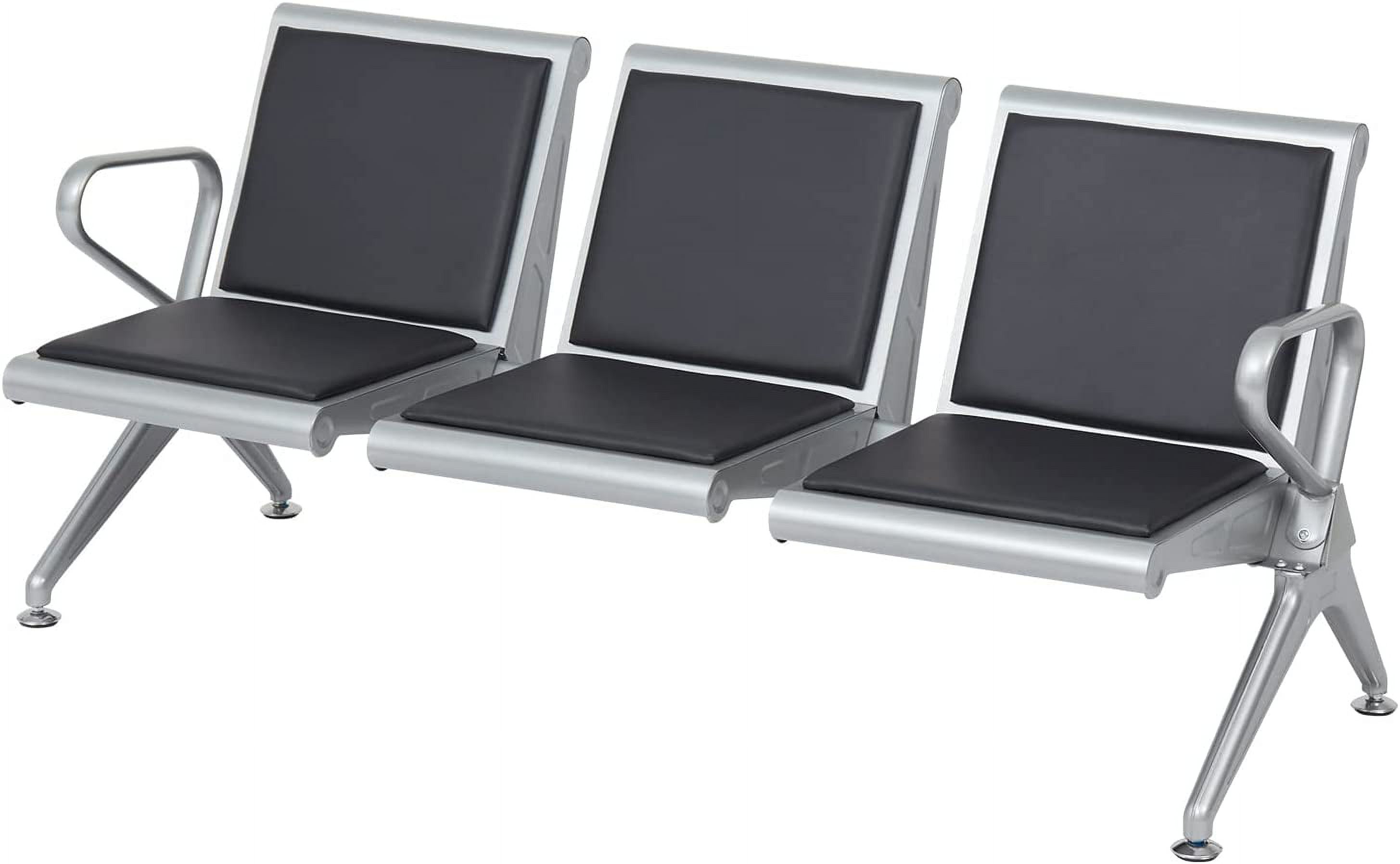 KINTNESS Waiting Reception Chair Benches Office Chair Guest Heavy Duty ...