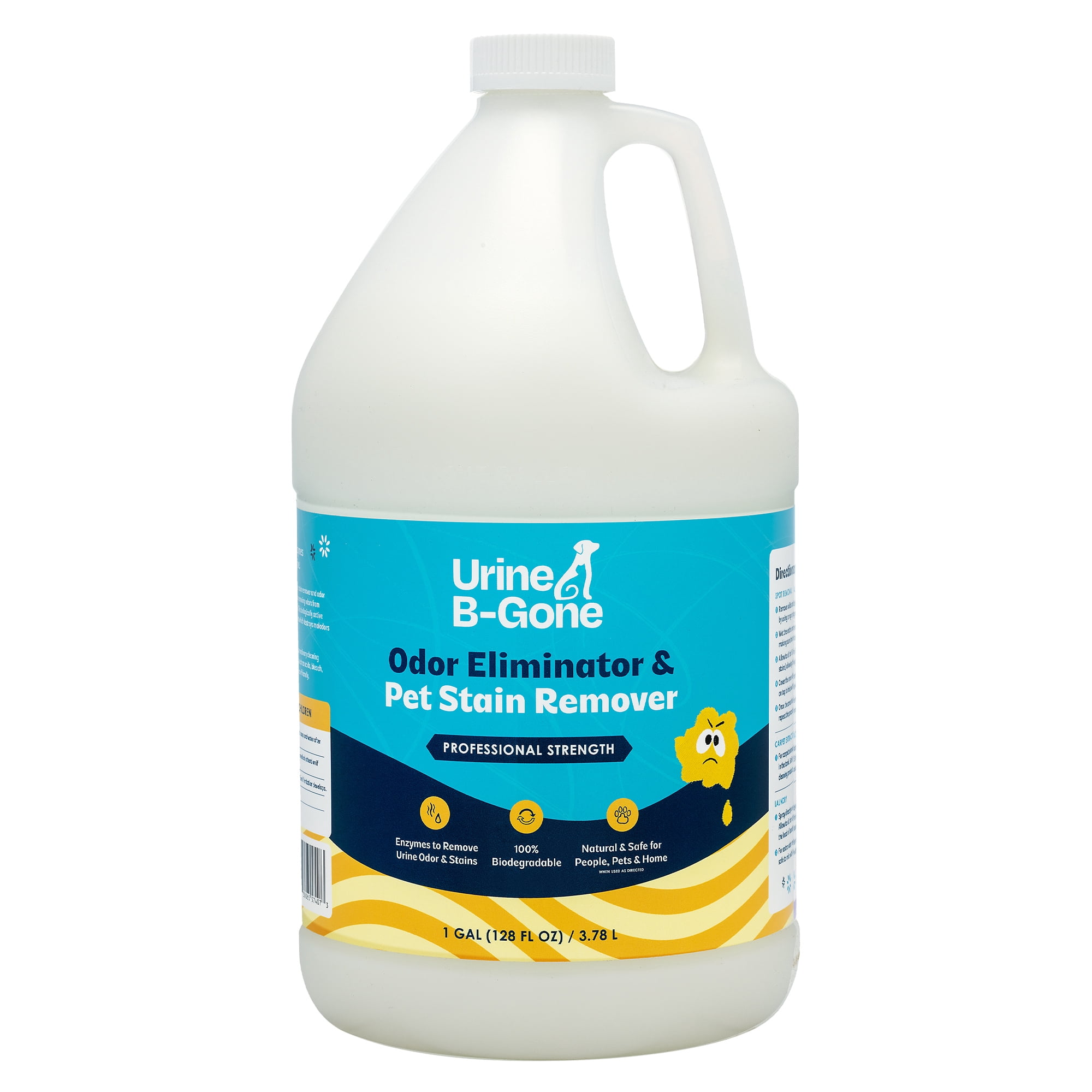 Kinzua Environmental Urine B-Gone Enzyme Odor Eliminator, 1 Gallon ...
