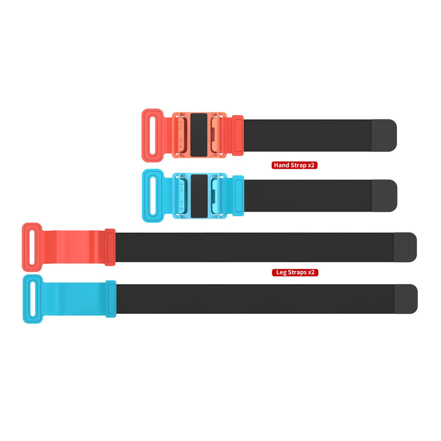 KIPLINK Adjustable Wrist & Leg Strap Set for Nintendo Switch 2 Joy-Cons ...