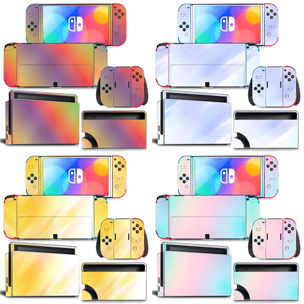 KIPLINK Nintendo Switch OLED Skin Decal – Full Body Vinyl Cover, Anti ...