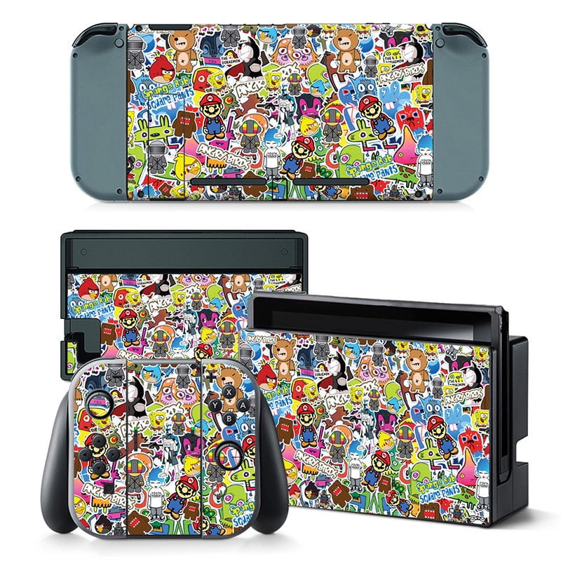KIPLINK Nintendo Switch Skin Decal – Full Body Vinyl Cover, Anti ...