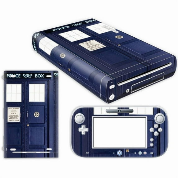 KIPLINK Nintendo Wii U Skin Decal – Full Body Vinyl Cover, Anti-Scratch ...