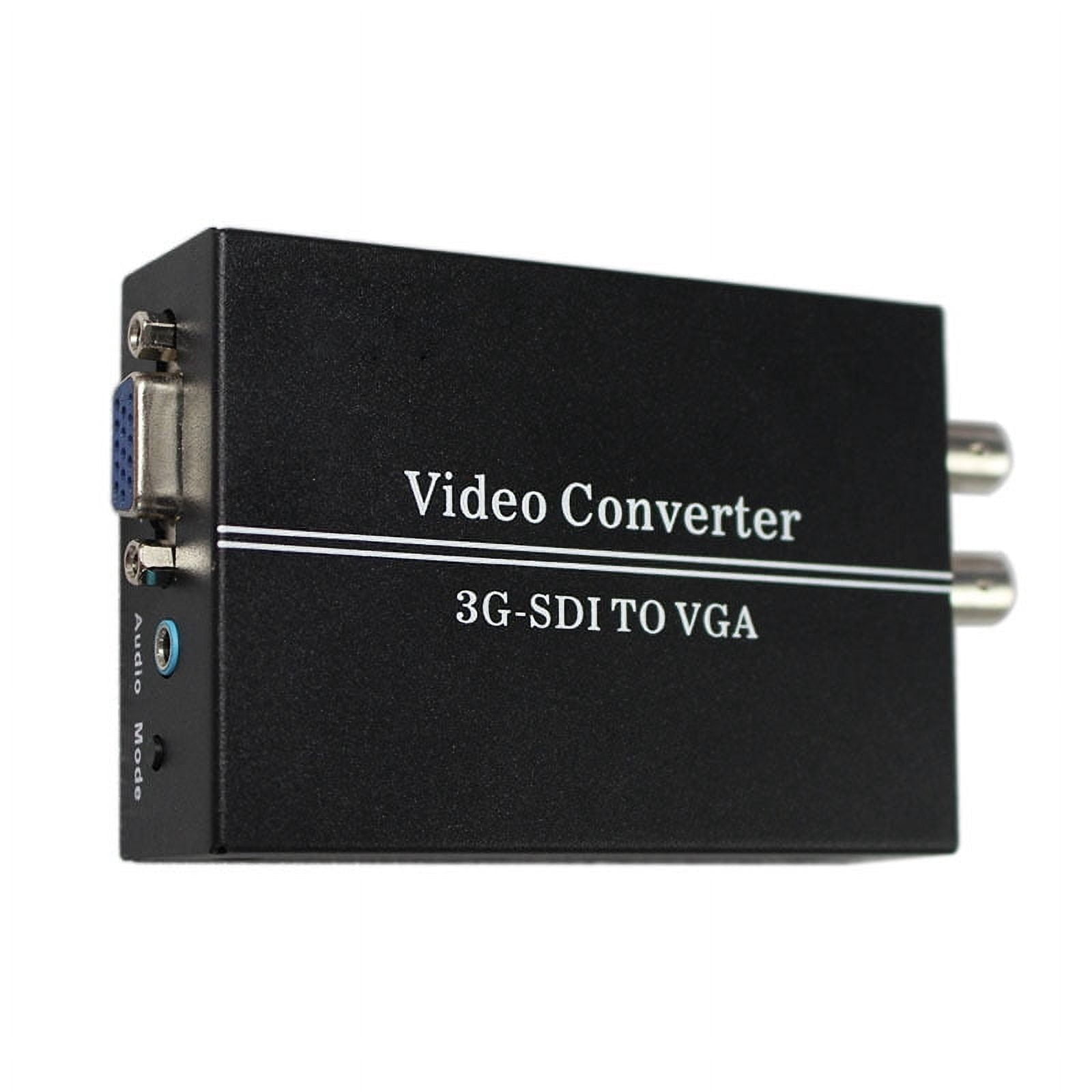 KIPLINK SDI to VGA Converter with SDI Loop Out & Audio, 3G/HD/SD-SDI ...