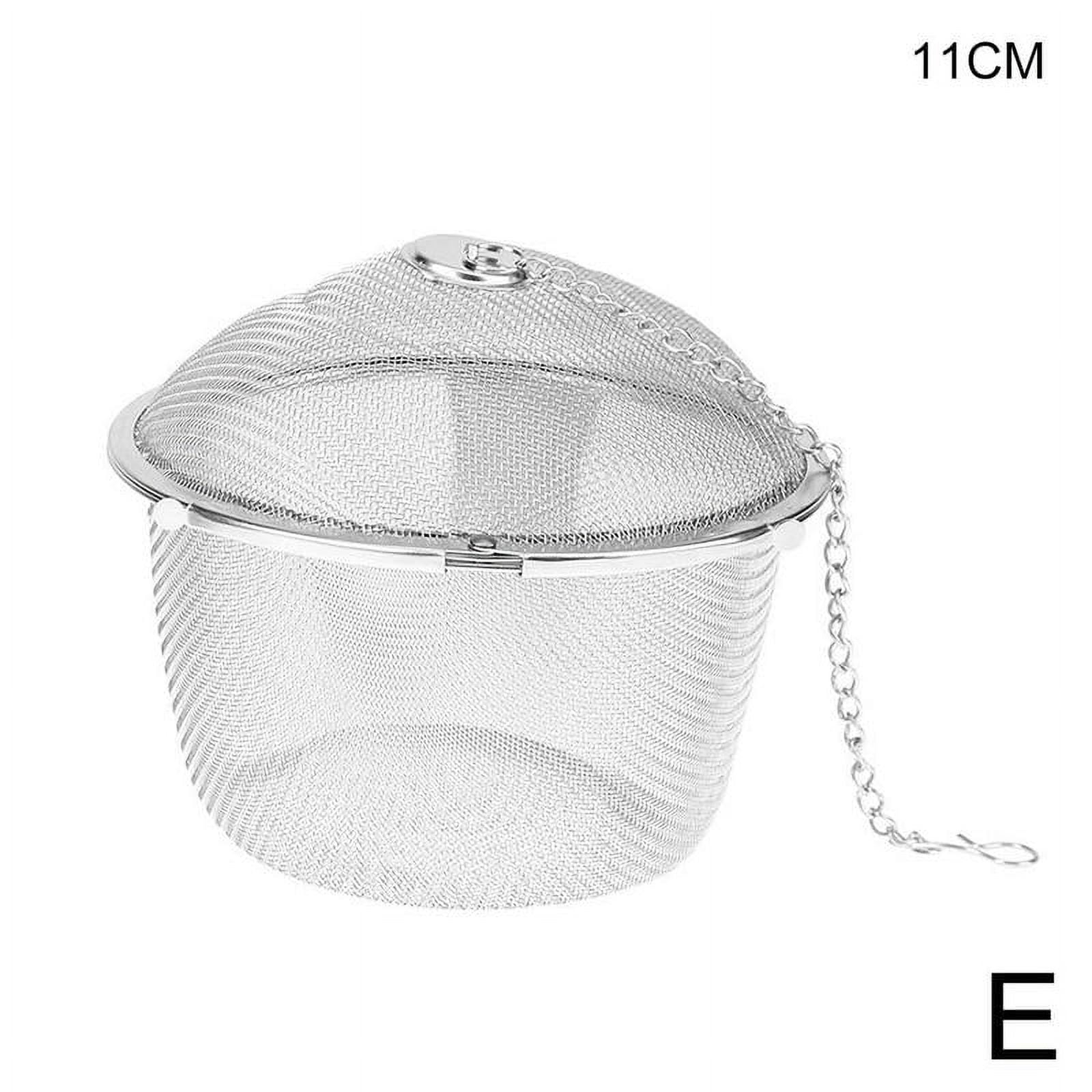 KIPPI DIY Tea Ball Spice Strainer Mesh Infuser Filter Diffuser Home ...