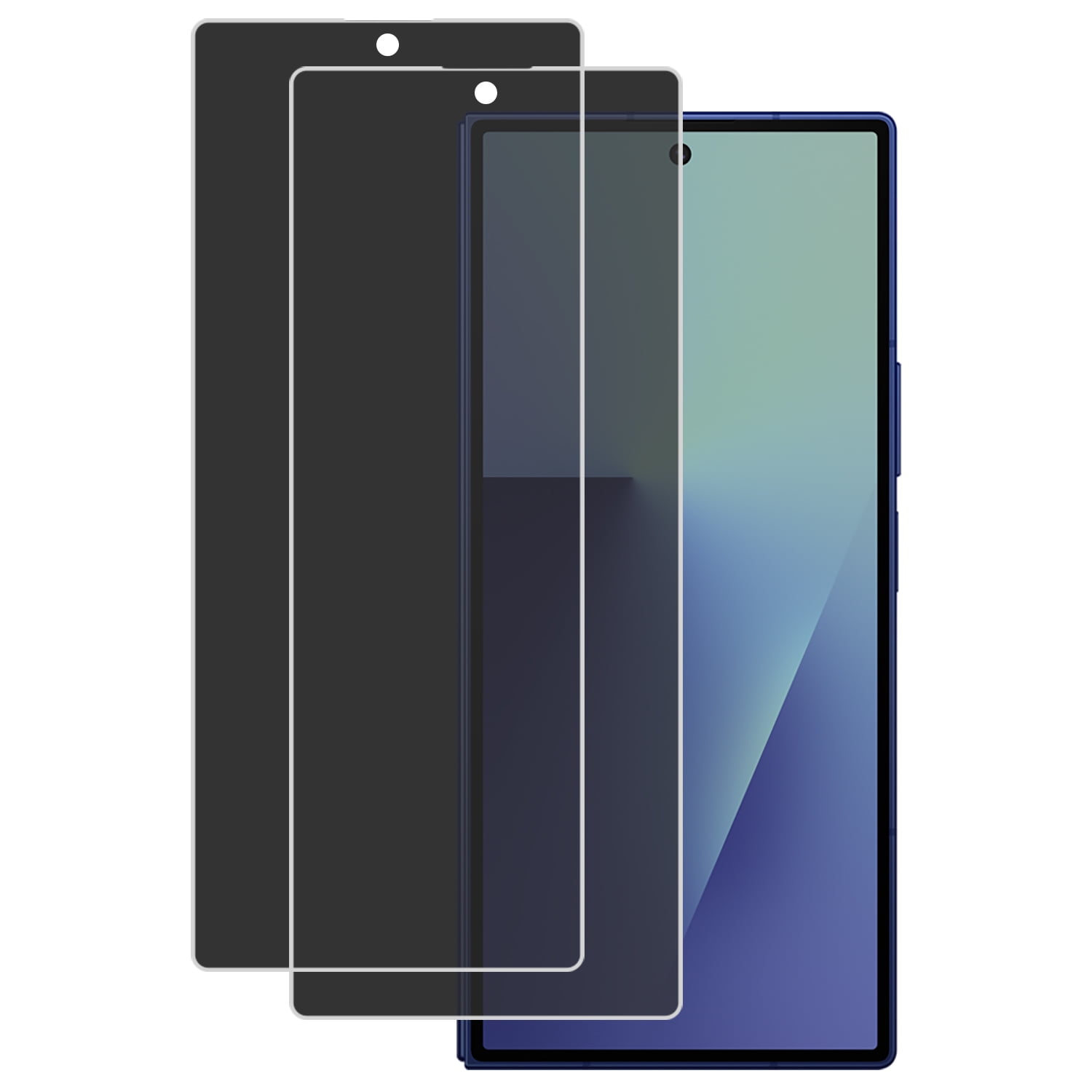 KIQ 2 Pack CLEAR Flexible Privacy Hydrogel Film FULL Edge-to-Edge ...